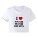 I Love Surfer Skater Emo Boys Slogan Crop Tee, Funny Text Gen Z T-shirt ...
