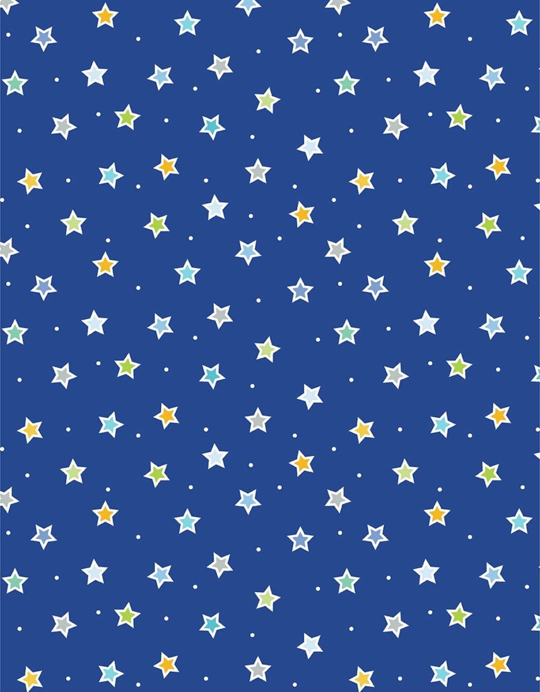 Benartex - Sweet Safari - Sweet Stars - Royal - 09897-55 LAST 1 7/8 ...