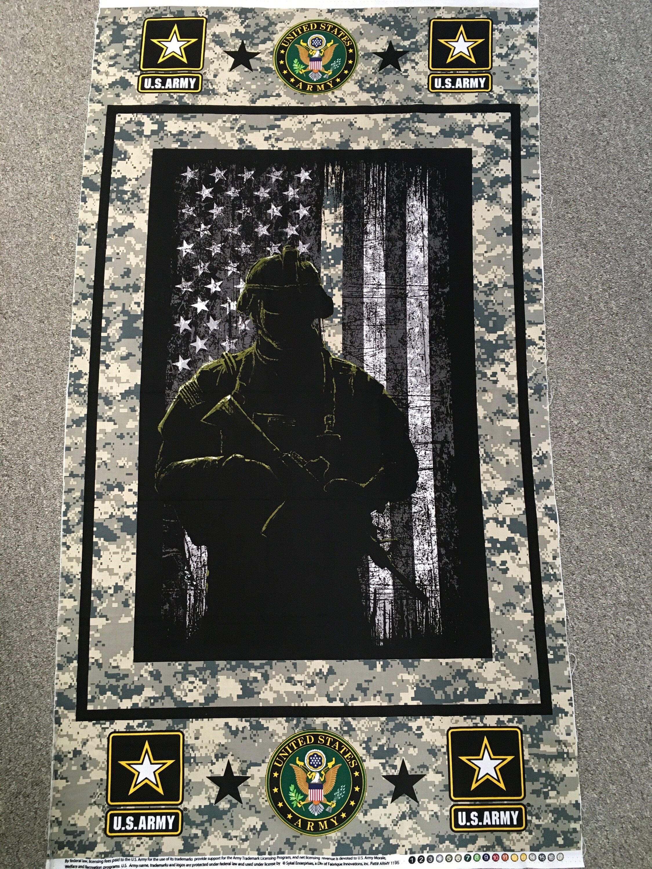 US Army Panel 24 From Sykel 1195A - Etsy