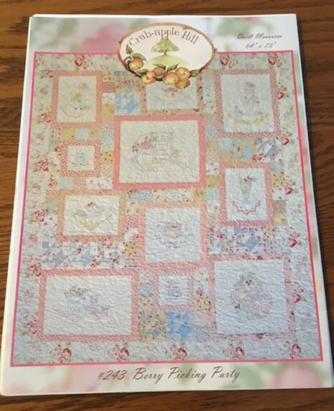 Crab Apple Hill Berry Picking Party Pattern 243 by Meg Hawkey - Etsy