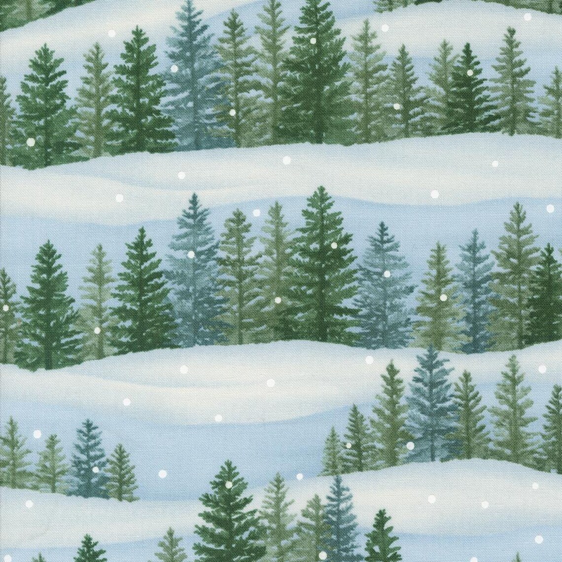 Woodland Winter by Deb Strain From Moda 56091 12 by the Yard - Etsy