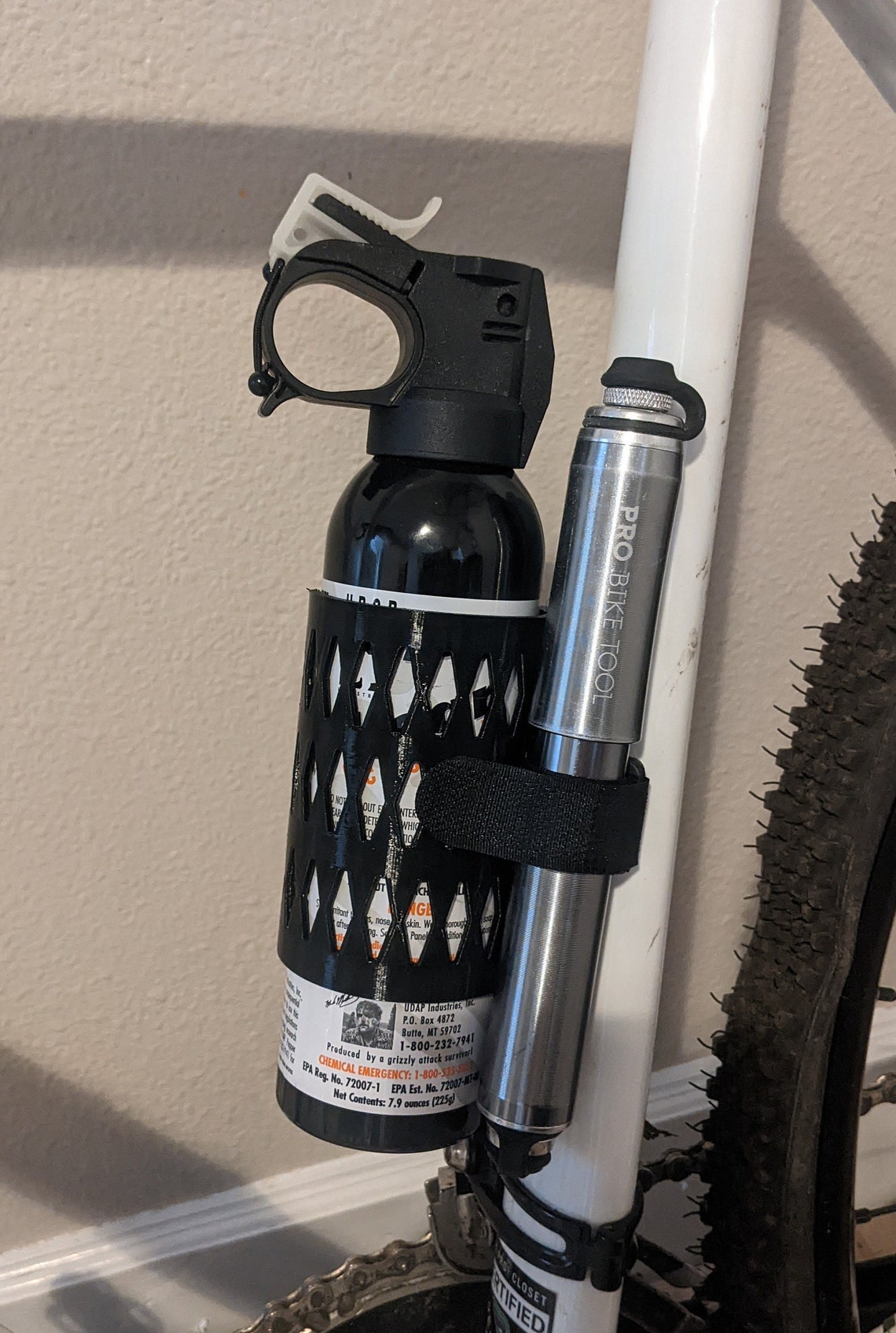 Bear Spray Holder for Bikes - Etsy