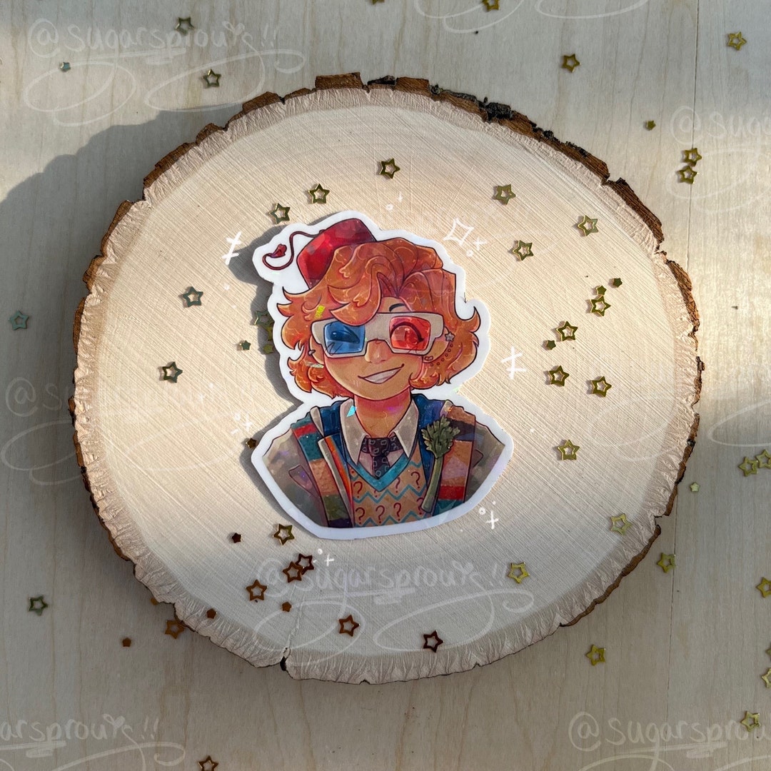 POTD 13th Doctor Holographic Sticker - Etsy