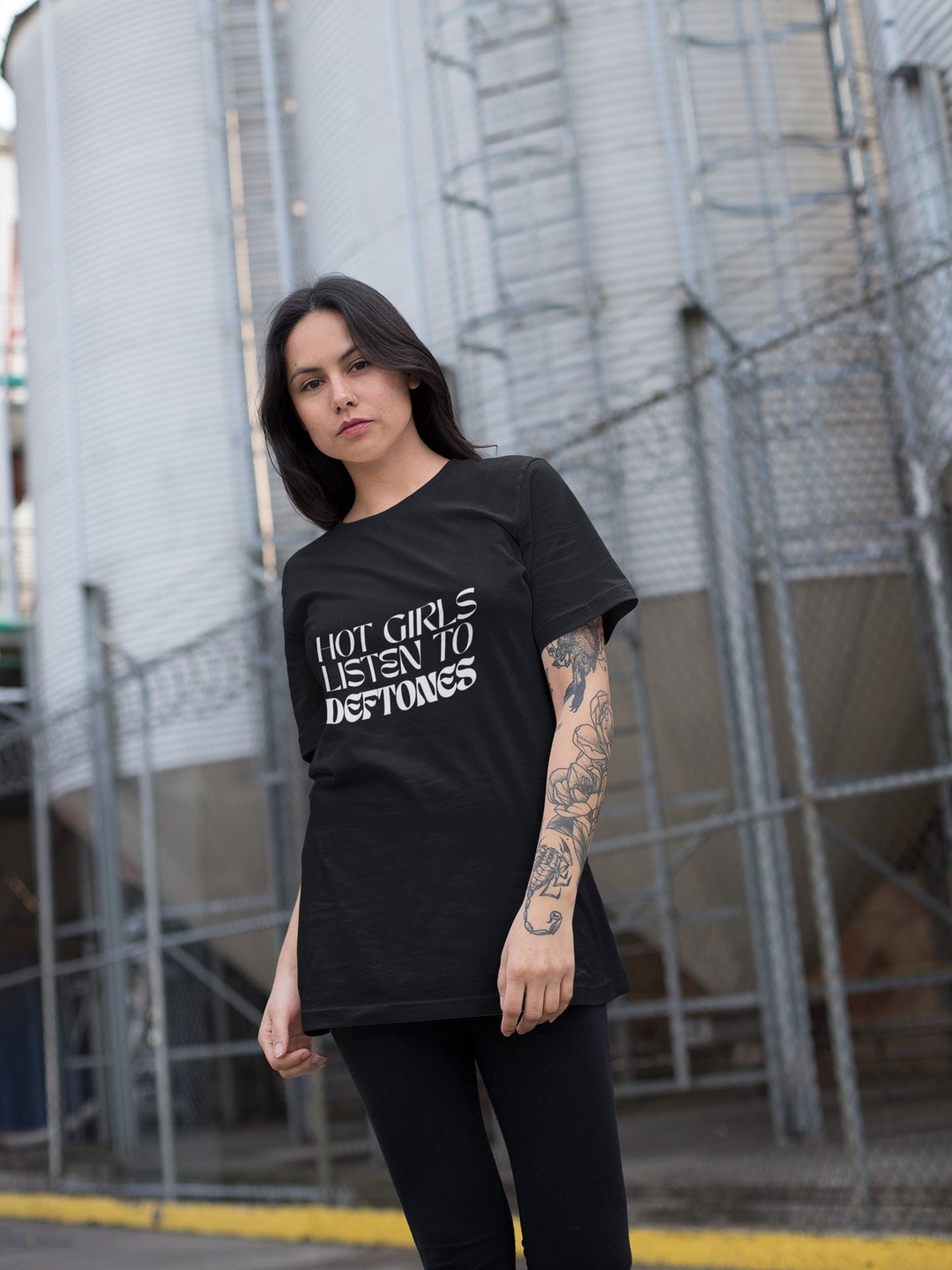 Hot Girls Listen to Deftones | Band Shirt | Chino Moreno | Unisex ...