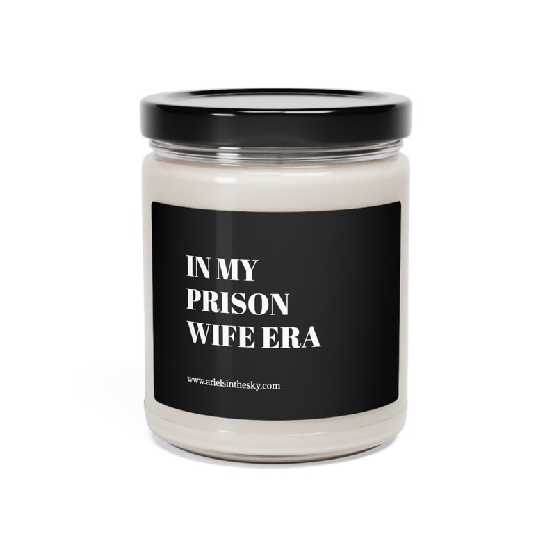Prison Wife | Funny Jail Humor | Prison Candle | Felon | Jail Humor ...