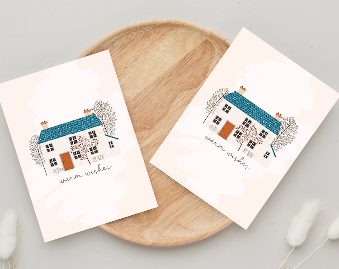 Christmas Cards, X-max Tree Watercolor Greeting Cards Set, Christmas ...