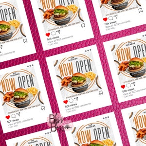 DIY Restaurant Now Open Flyer, Food Truck Flyer, Chef Flyer, Restaurant ...