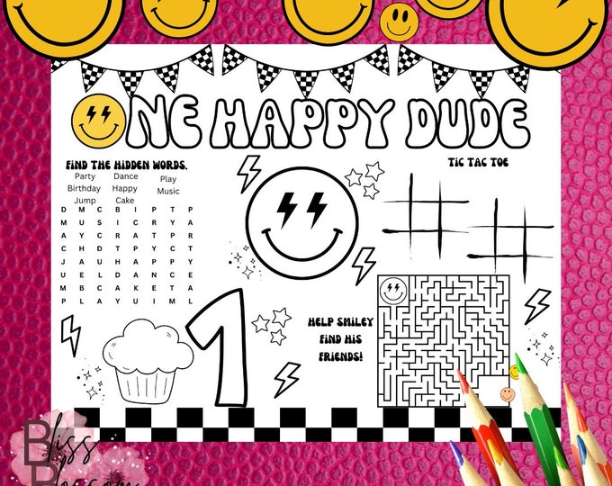 One Happy Camper Coloring Page, Camping Coloring, Instant Download ...