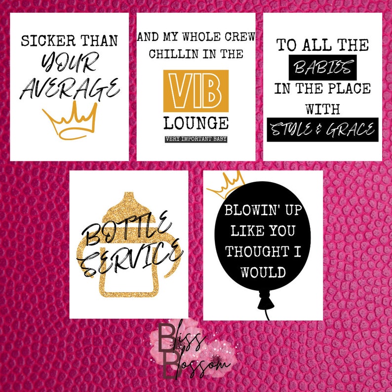 10 Notorious One Birthday Signs, First Birthday Signs - Etsy