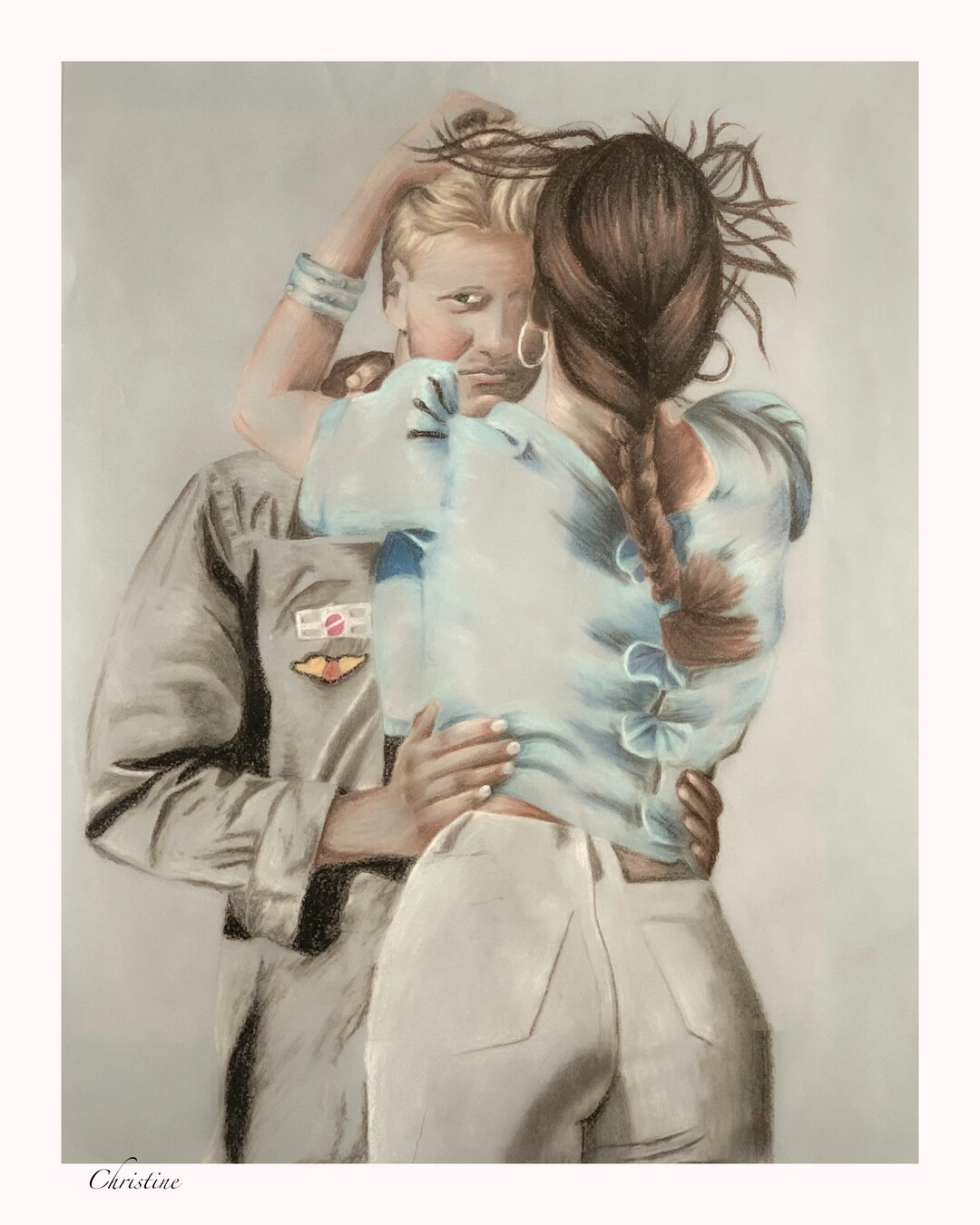 Return Home Embrace Art Print - Etsy