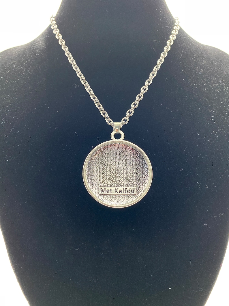 Spiritual Orisha Met Kalfou Veve Pendant Necklace - Etsy