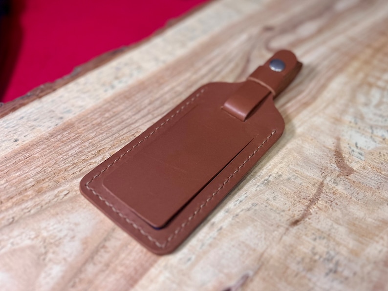 Leather Luggage Tag PDF Pattern - Create Simple and Stylish Bag ...