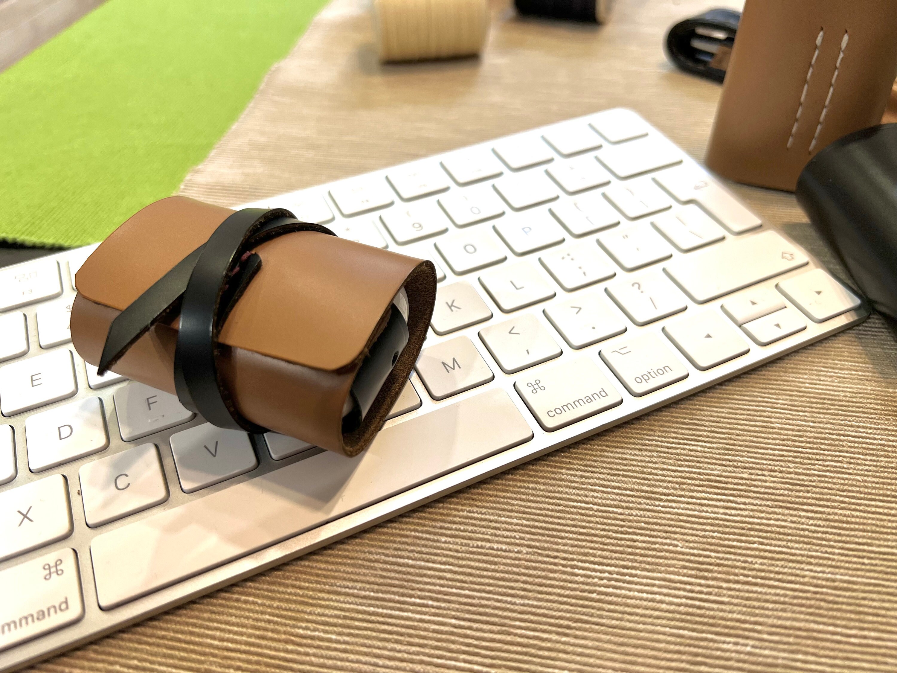 Leather Airpods Pro 1st 2nd Gen No Snap Case PDF Pattern: Handmade ...