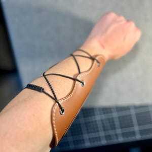 Leather Archery Arm Guard V.03 PDF Digital Pattern DIY Leather Project ...