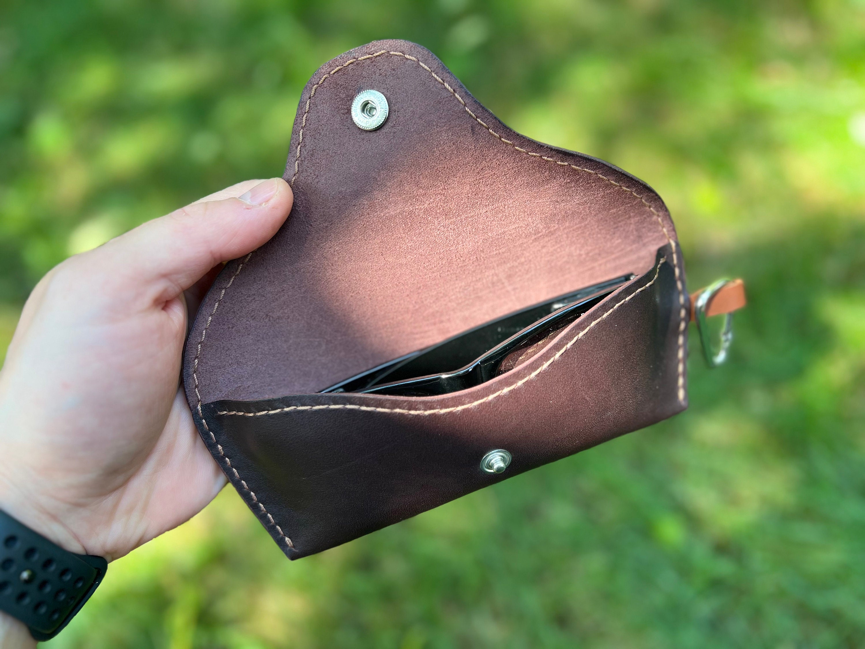 Handcrafted Leather Glasses Case Pattern Eyewear DIY Shades - Etsy