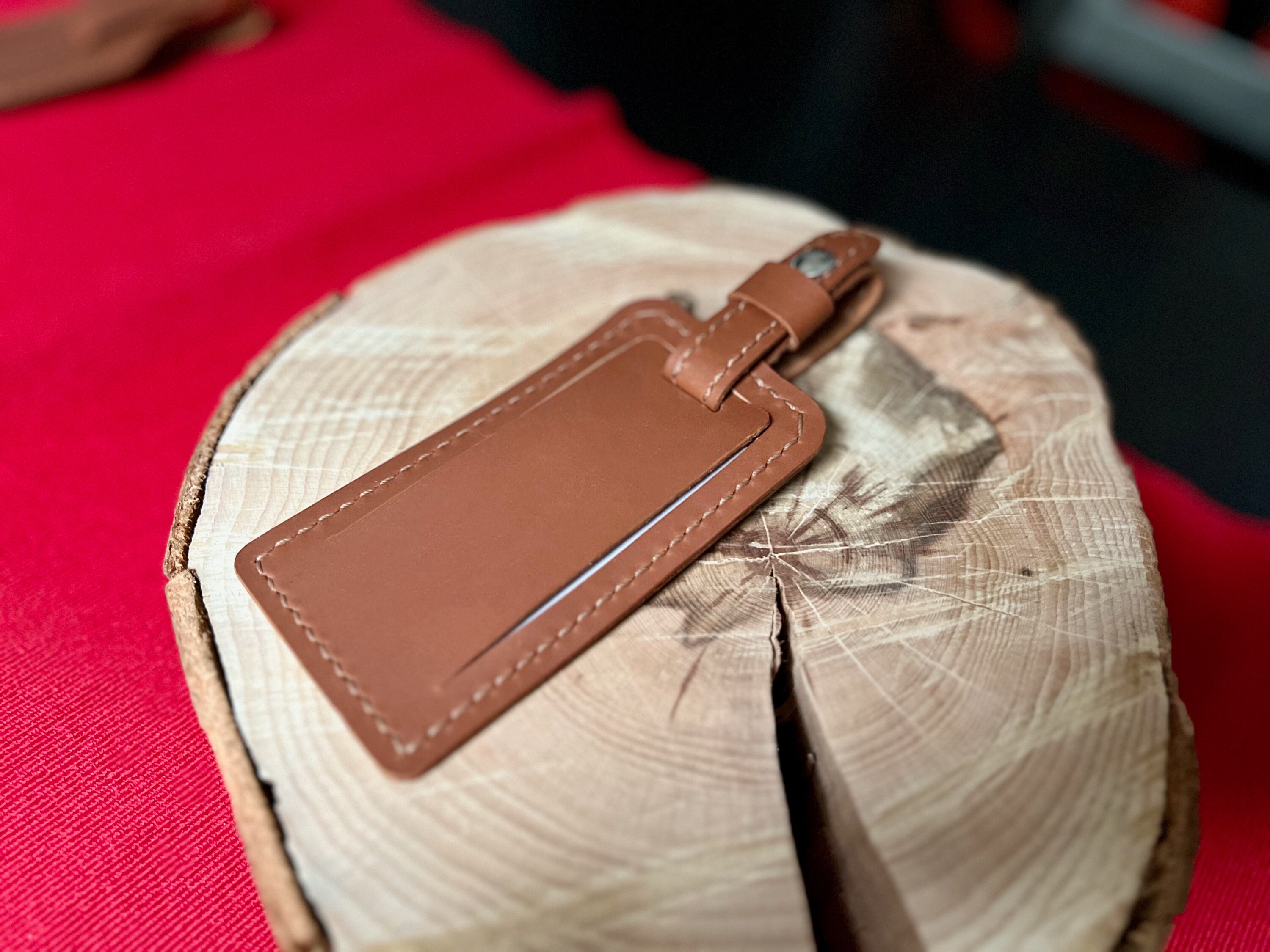 Leather Luggage Tag DIY PDF Pattern - Craft Customized Bag ...