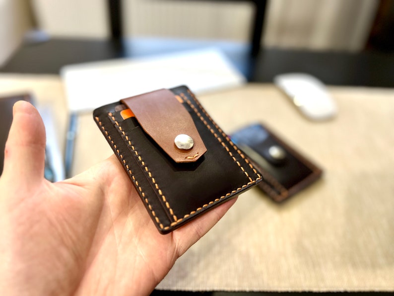 Wallet for up to 5 Cards Multi Currency Money and ID PDF - Etsy