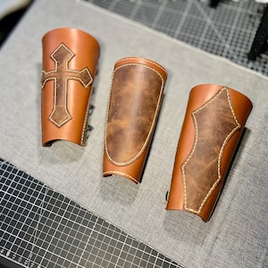 Leather Archery Arm Guard V.03 PDF Digital Pattern DIY Leather Project ...