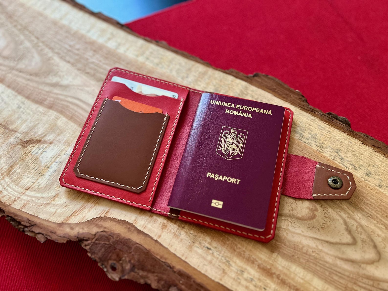 Travel Wallet for Cards, Large ID, Passport, Money V4 - DIY PDF Pattern ...