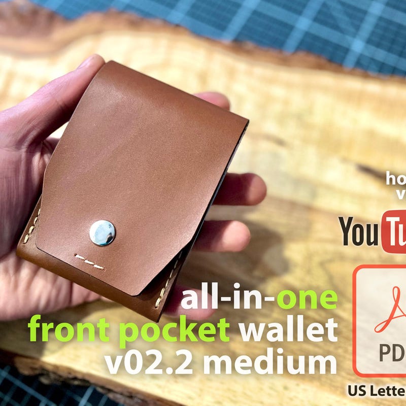 Wallet for 2 Currencies - Etsy