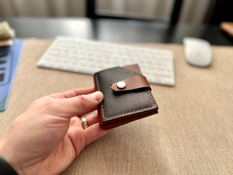 Slim Bifold Wallet for Cards & Money With Minimalist Design-small - PDF ...