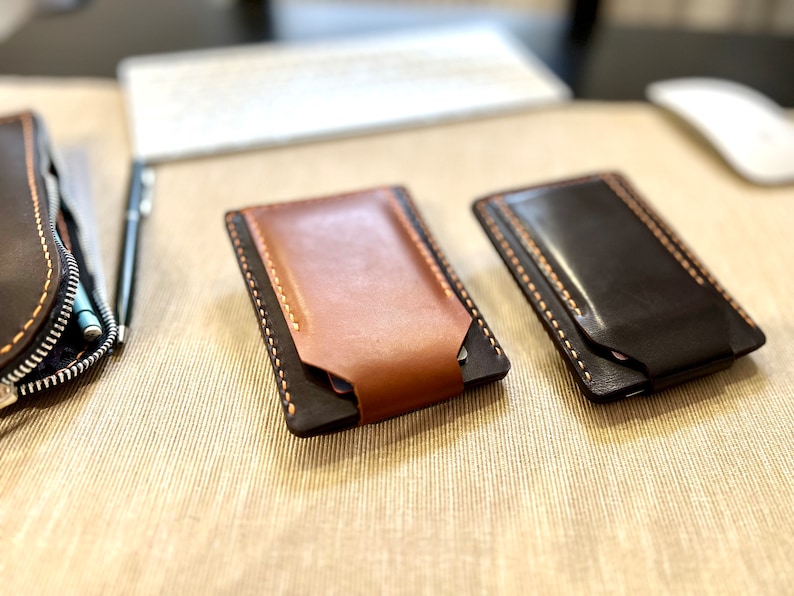 Wallet for up to 5 Cards Multi Currency Money and ID PDF - Etsy