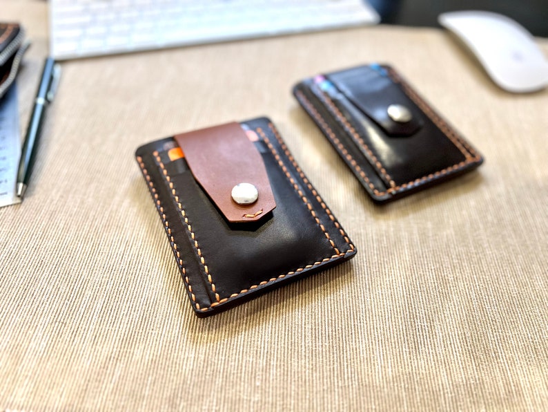 Wallet for up to 5 Cards Multi Currency Money and ID PDF - Etsy