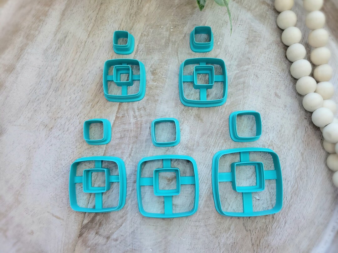 Square Donut Polymer Clay Cutter, Square Cutter, Donut Cutter, Square ...