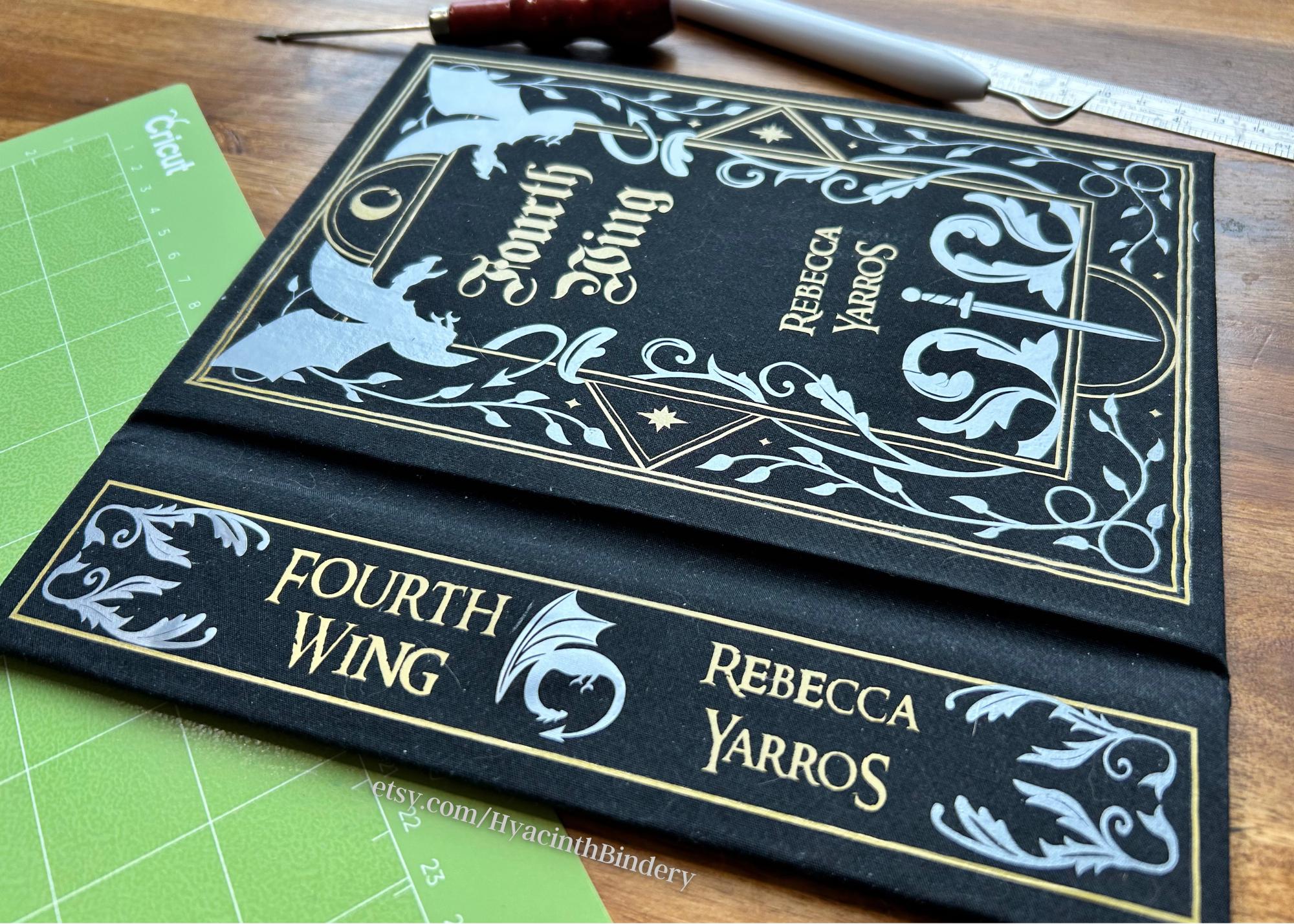 Fantasy Dragons Book Cover and Spine SVG - Cricut HTV File for ...