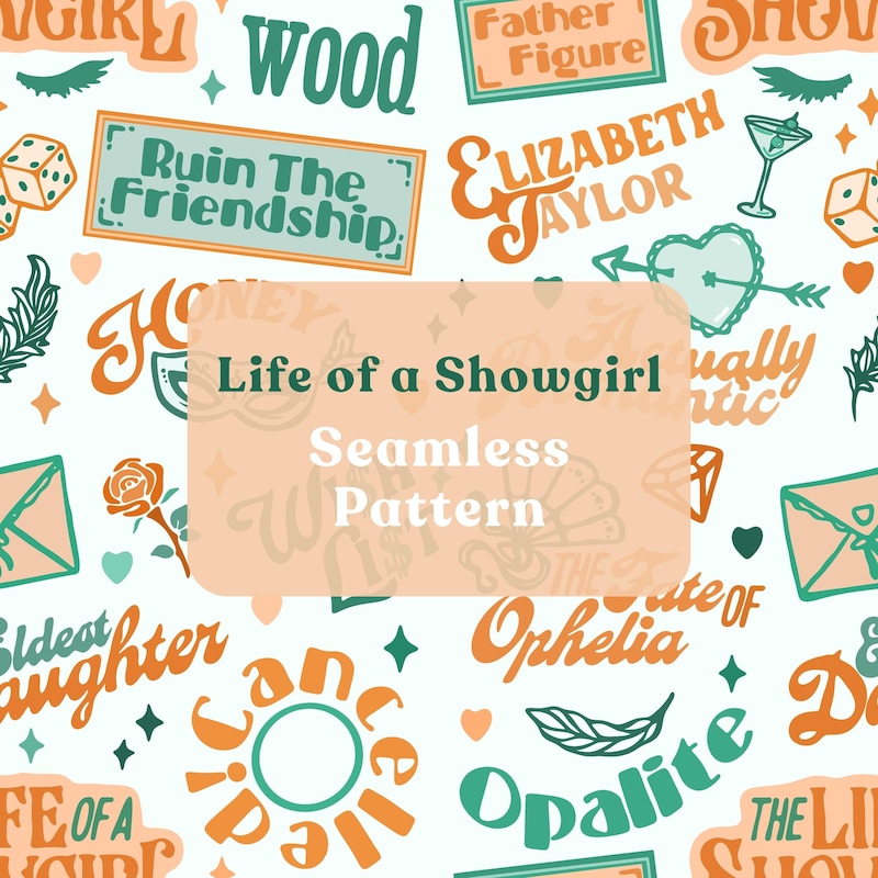 The Life of a Showgirl Wallpaper - Etsy