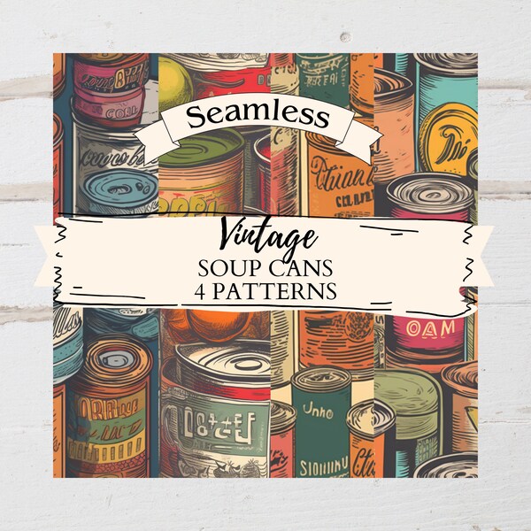 Soup Cans - Etsy