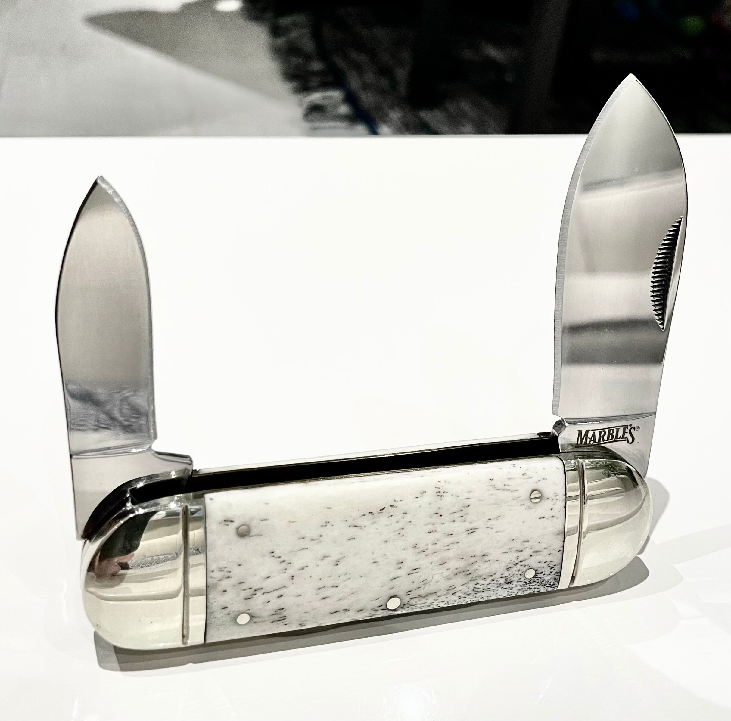 Hand Engraved Scrimshaw large Sunfish Knife Traditional - Etsy