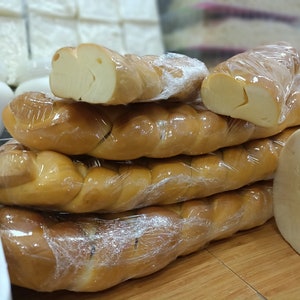 Handmade Smoked Cheese With Oak Wood | Balkan Artisan Cheese | Soft ...