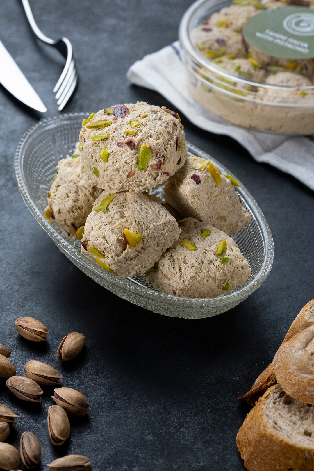 Tahini Halva With Pistachio: A Nutty and Delicious Anatolian Dessert ...