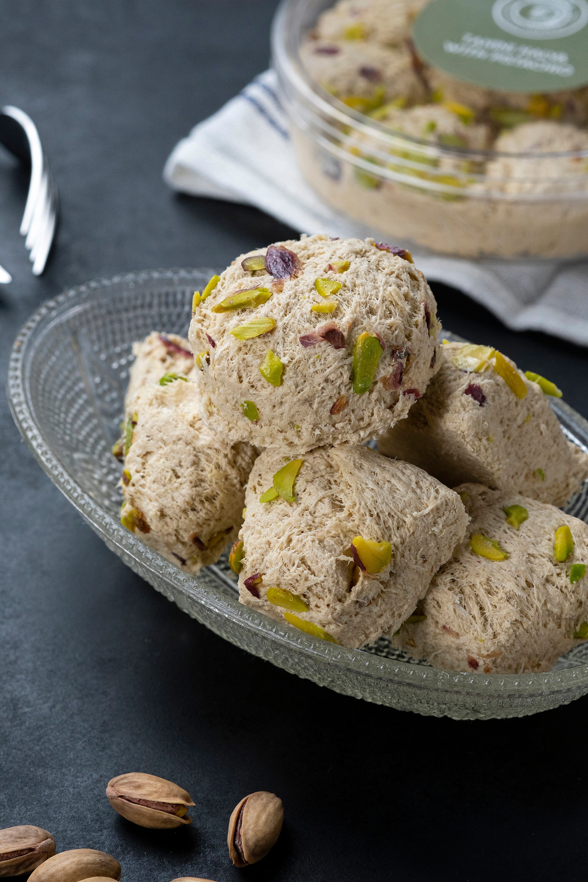 Tahini Halva With Pistachio: A Nutty and Delicious Anatolian Dessert ...