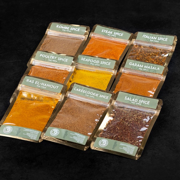 Indian Spice Kit - Etsy UK