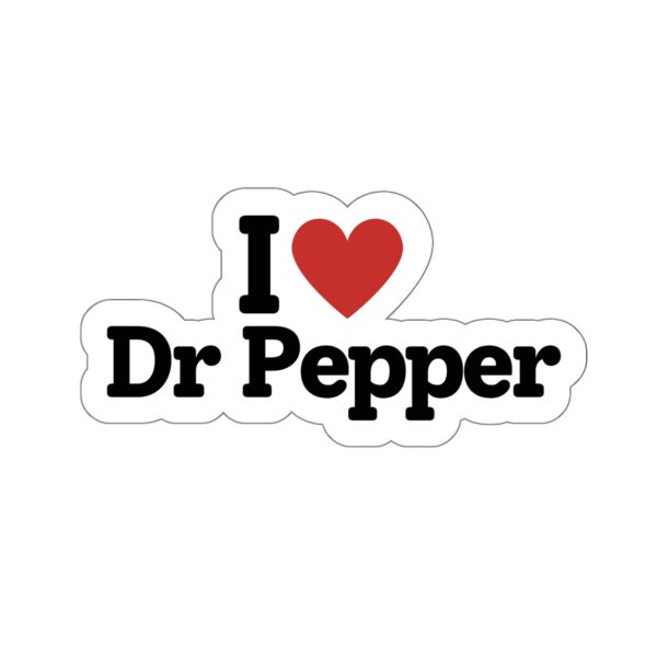 I Love Dr Pepper - Etsy