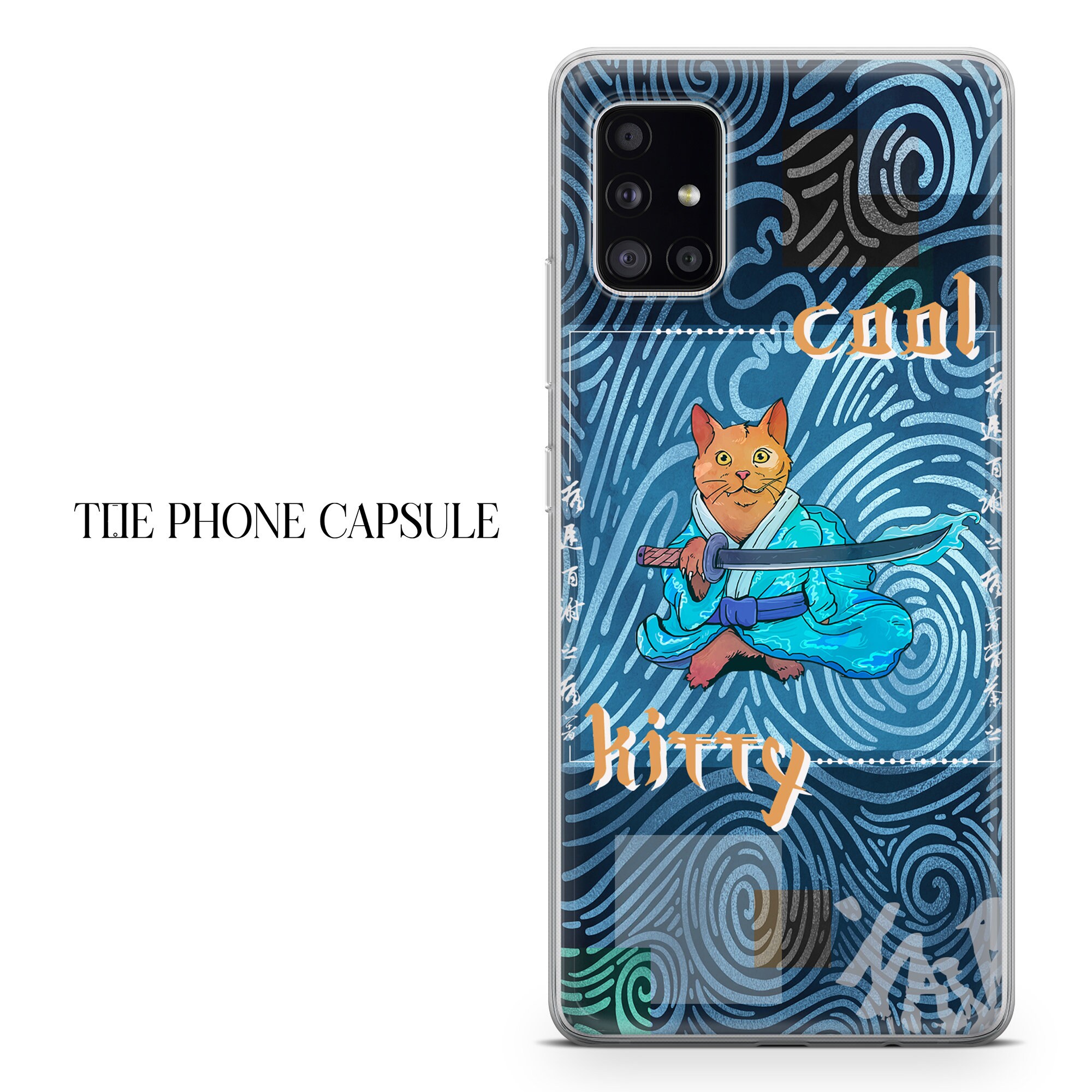 Japanese Aesthetic Asian Samurai Phone Case FITS for Samsung - Etsy