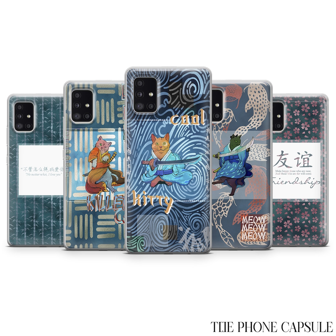 Japanese Aesthetic Asian Samurai Phone Case FITS for Samsung - Etsy