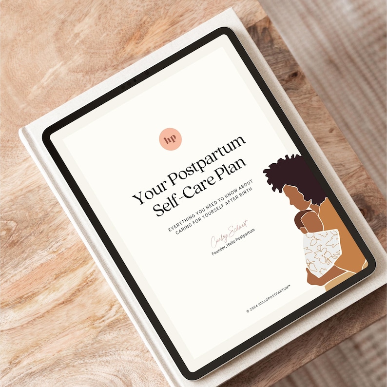 Postpartum Self-care Plan Guide Ebook for New Moms PDF Download - Etsy