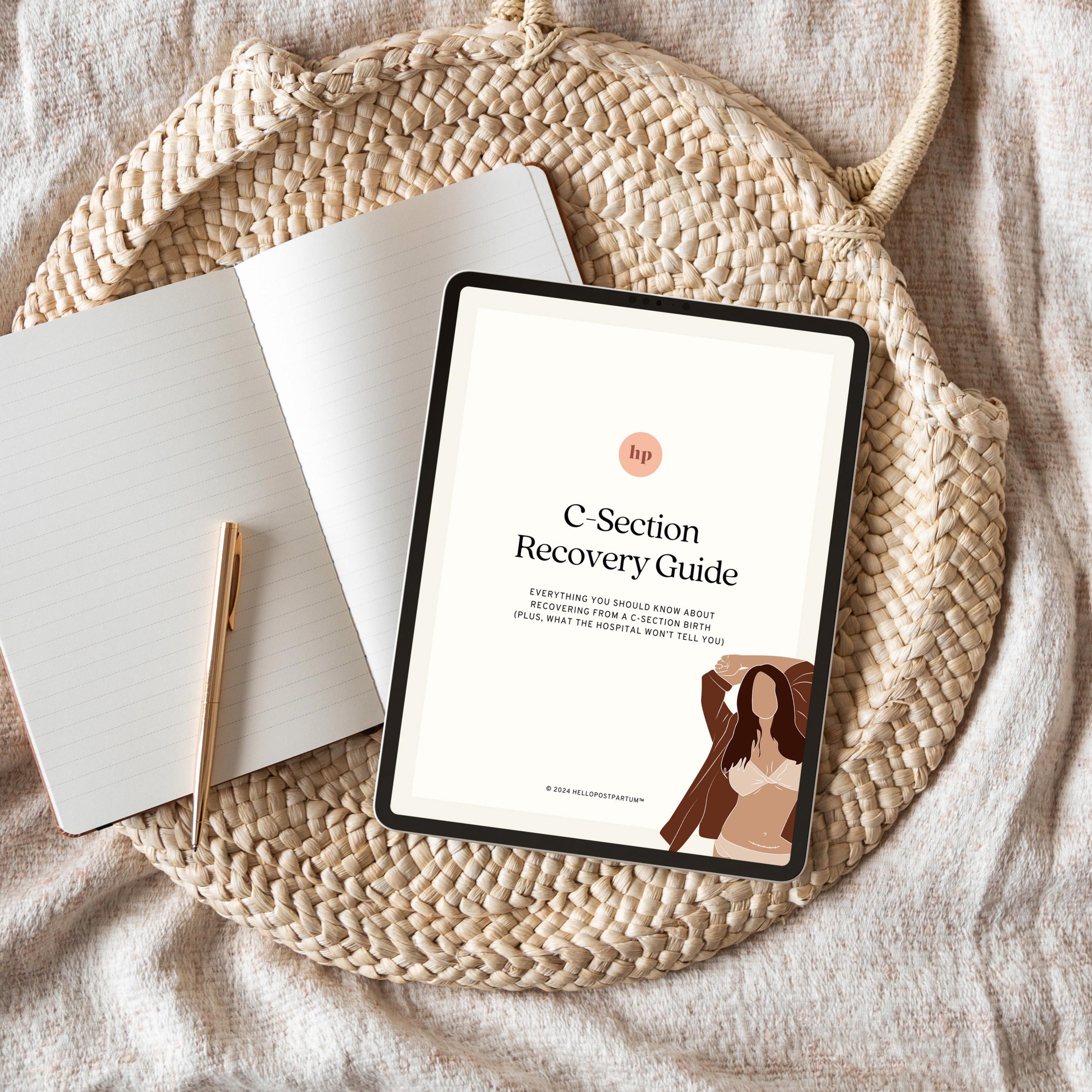 C-section Recovery Guide and Birth Plan Template Ebook Instant PDF ...
