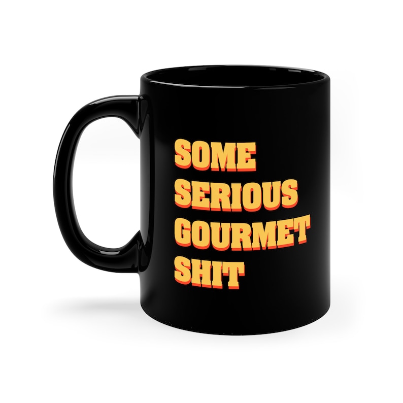 This is Some Serious GOURMET Shit. Pulp Fiction Mug Jules - Etsy