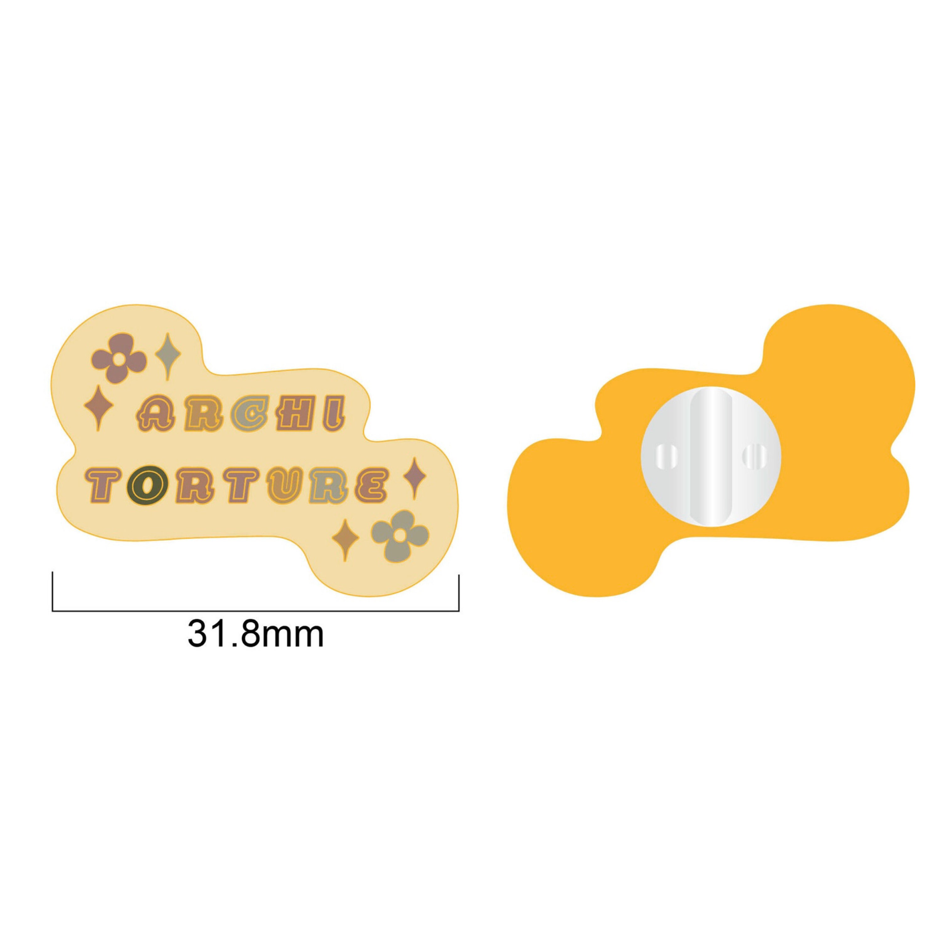 Architecture Architorture Enamel Pin - Etsy