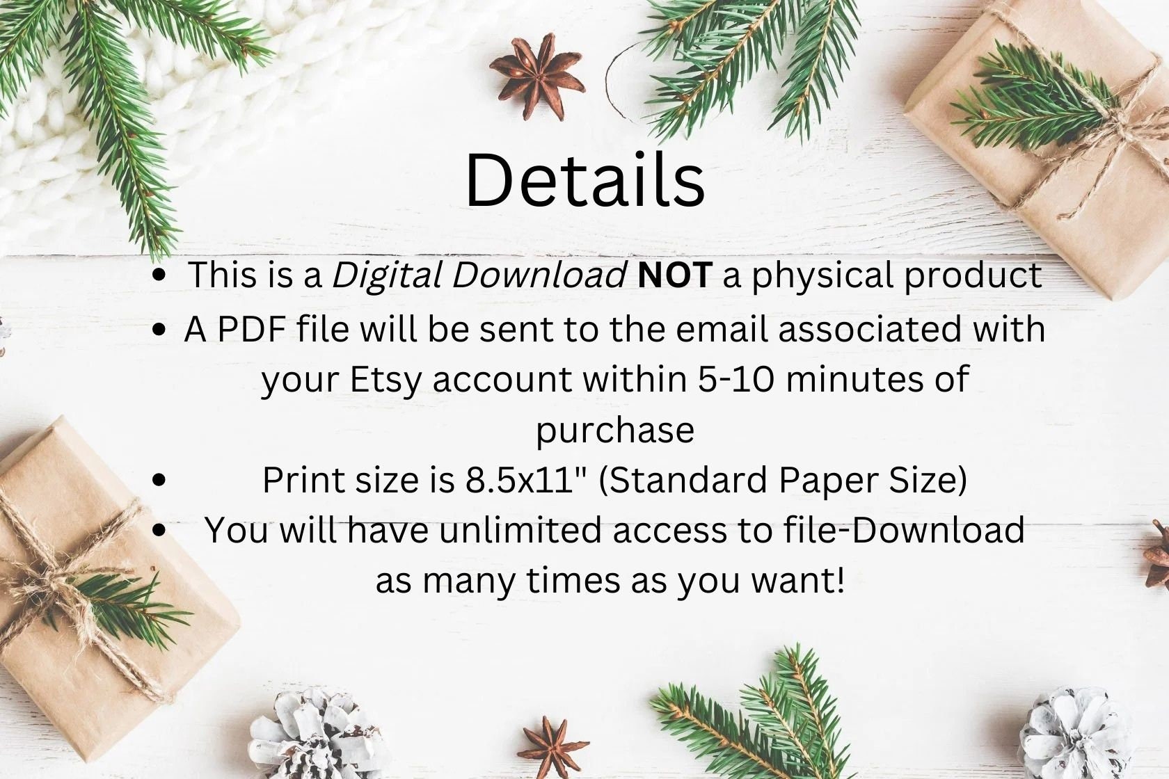 Secret Santa Gift Exchange Printable, Gift Questionnaire, Favorite ...