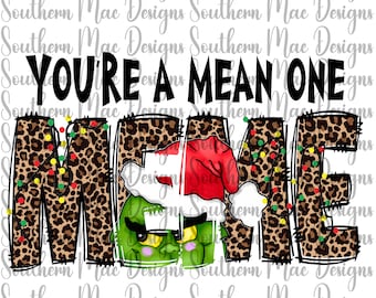 Youre a Mean One Mimi Png - Etsy