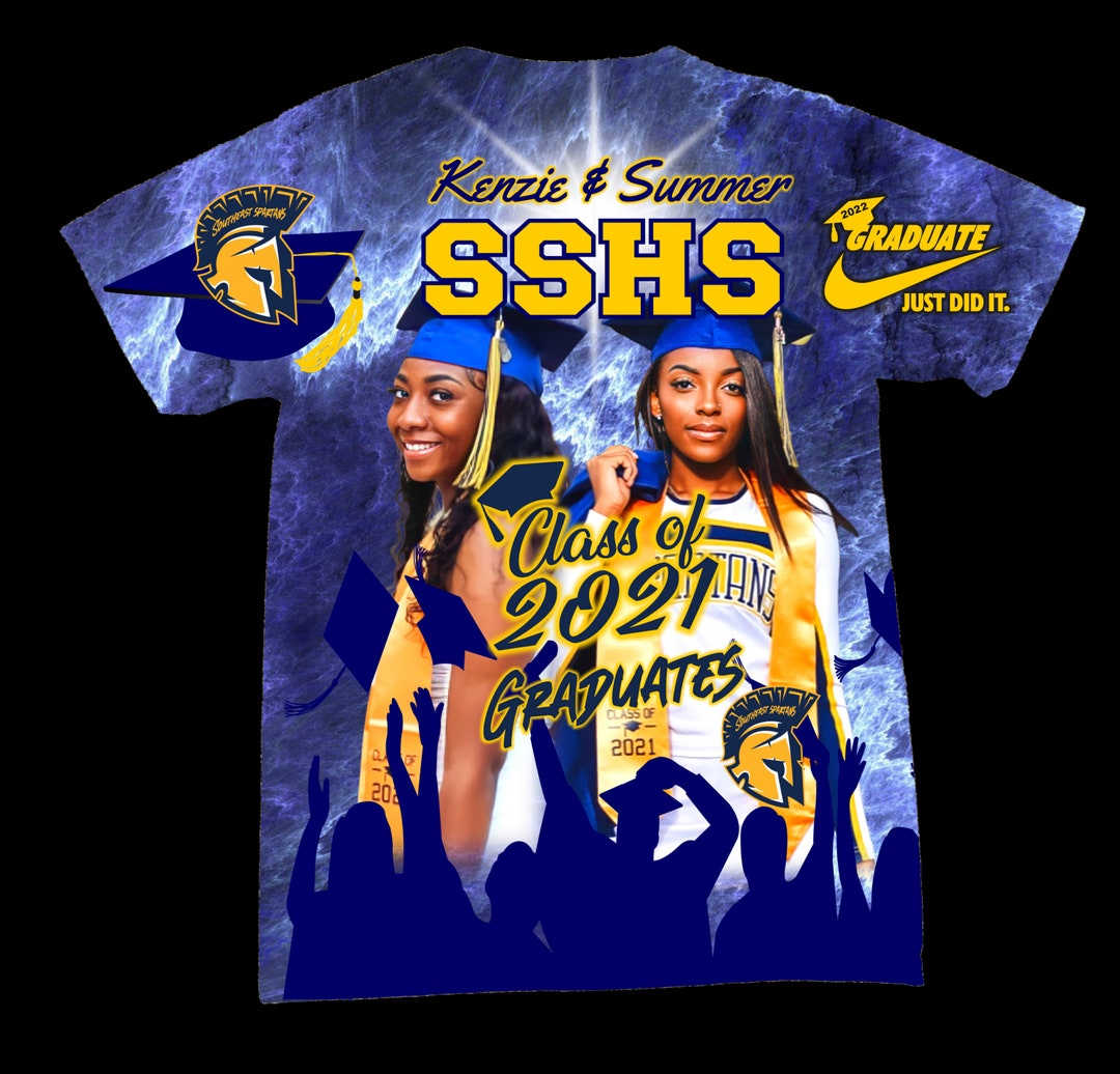 Graduation 3D Shirt, All Over Print Graduation Shirt Front and Back ...