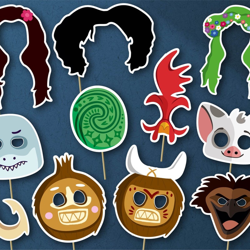 Moana Photo Booth - Etsy