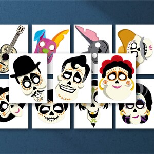 Coco Party Photobooth Props, DIGITAL DOWNLOAD, Birthday Decoration - Etsy