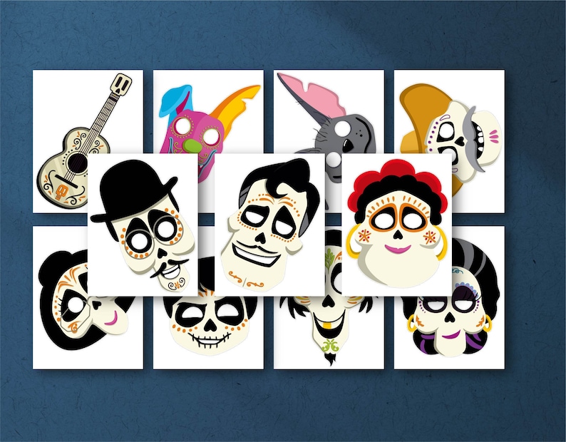 Coco Party Photobooth Props, DIGITAL DOWNLOAD, Birthday Decoration - Etsy