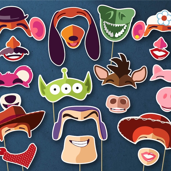 Toy Story Masks - Etsy